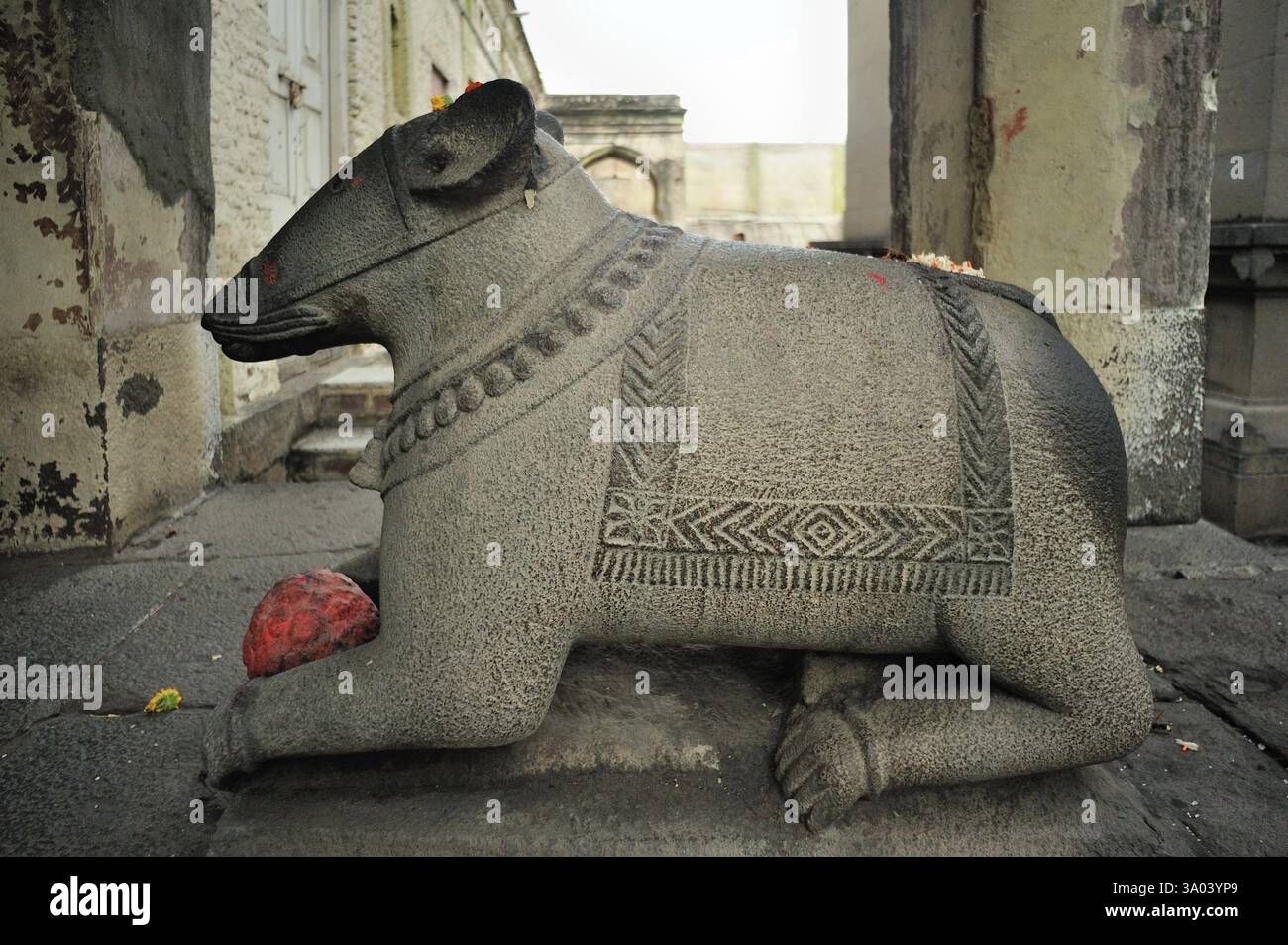 Mouse stone sculpture in Ganesha Temple at phaltan, satara, Maharashtra ...