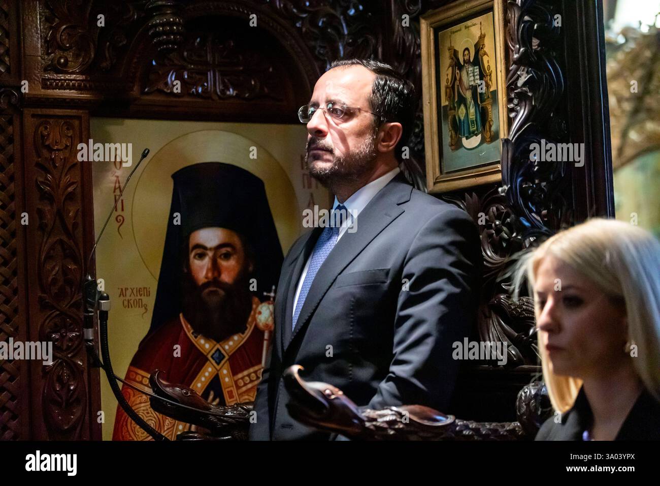 Cyprus : Grigoris Afxentiou memorial President of Cyprus NIKOS ...