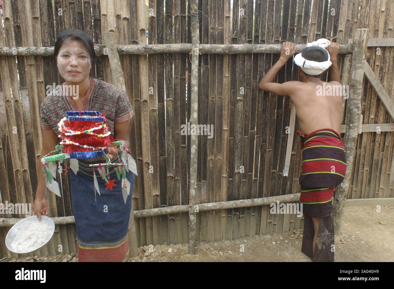 Tribal family, Mizoram, India, Asia Stock Photo - Alamy