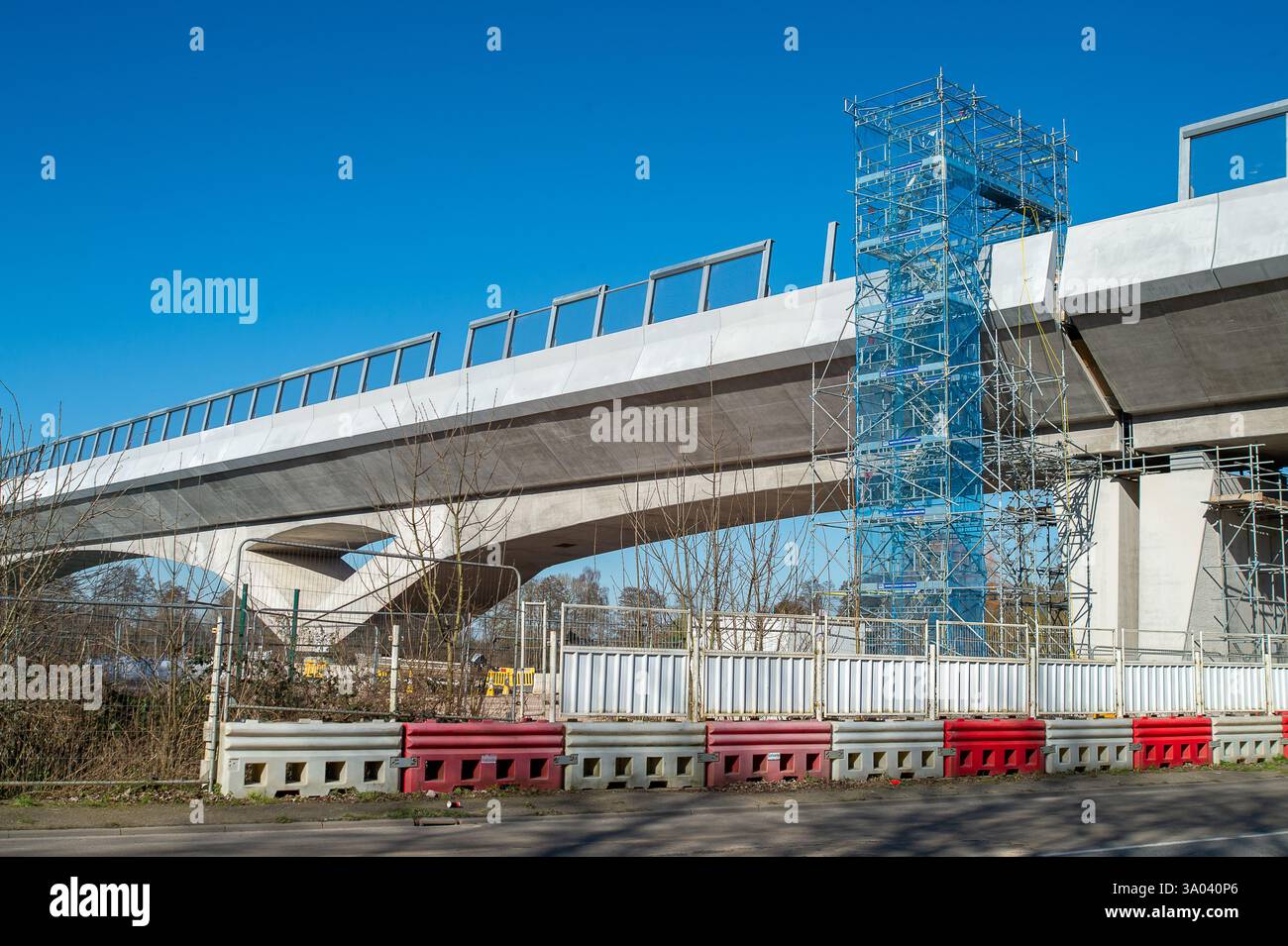 Harefield, UK. 2nd March, 2025. The HS2 High Speed Rail Colne Valley ...
