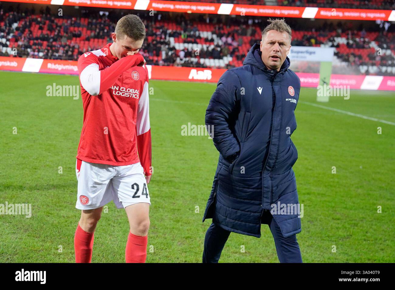 Aalborg, Denmark. 02nd Mar, 2025. AaB moeder FC Koebenhavn i ...
