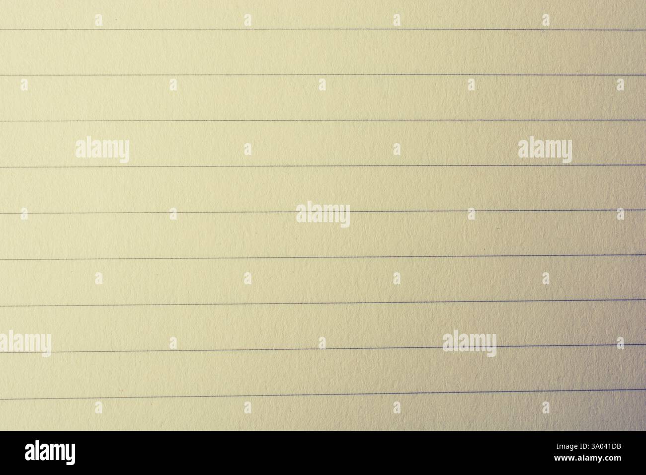 White note book paper with line in view Stock Photo - Alamy