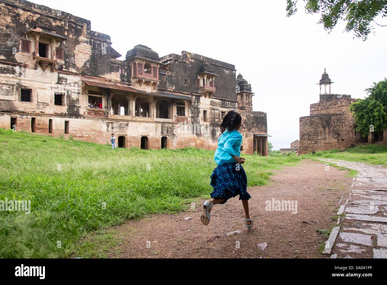 Gwalior , Madhya Pradesh, India 8-10-2022: kids playing in Gwalior Fort ...