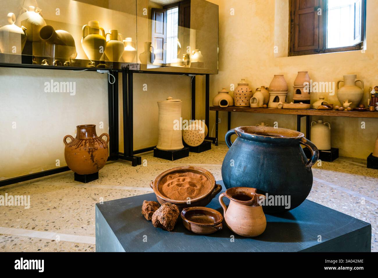 Museu del Fang (mud museum) Sa Cabaneta, Marratxí, Mallorca, Balearic Islands, Spain Stock Photo ...