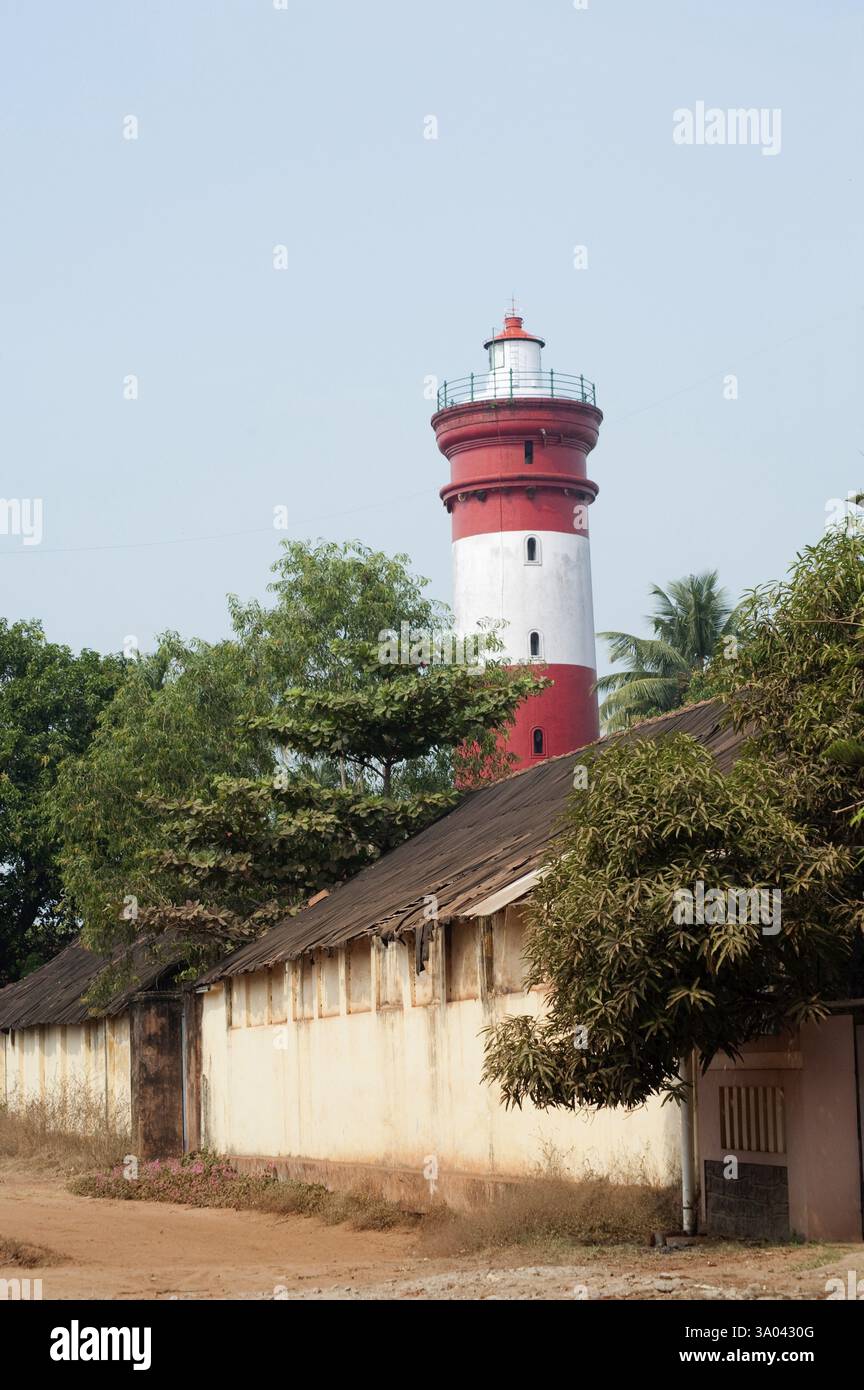 Lighthouse, Alappuzha, Kerala, India, Asia Stock Photo - Alamy