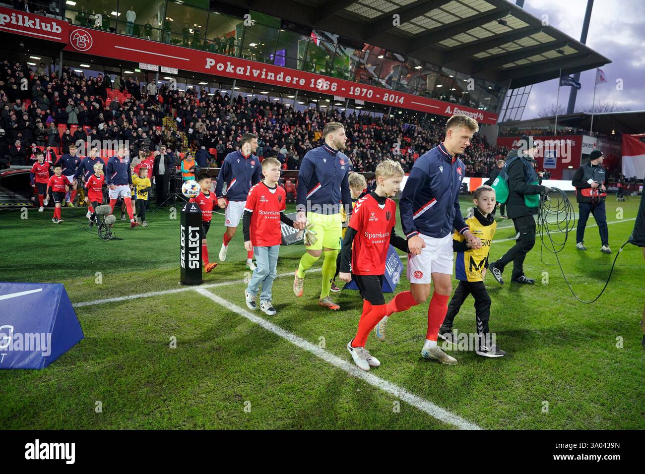 Aalborg, Denmark. 02nd Mar, 2025. AaB moeder FC Koebenhavn i ...