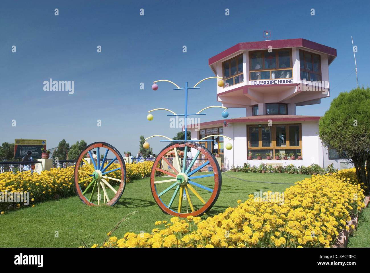 Telescope house in garden on Doddabetta is the highest mountain in the ...