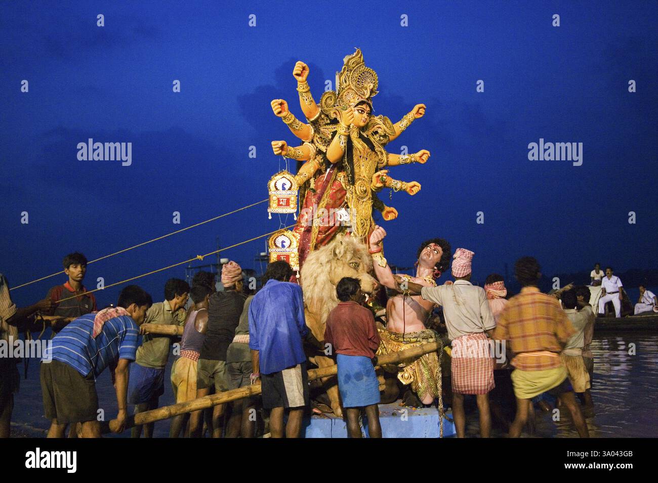Idol of Goddess Durga, Durga Pooja dassera Vijayadasami Festival ...