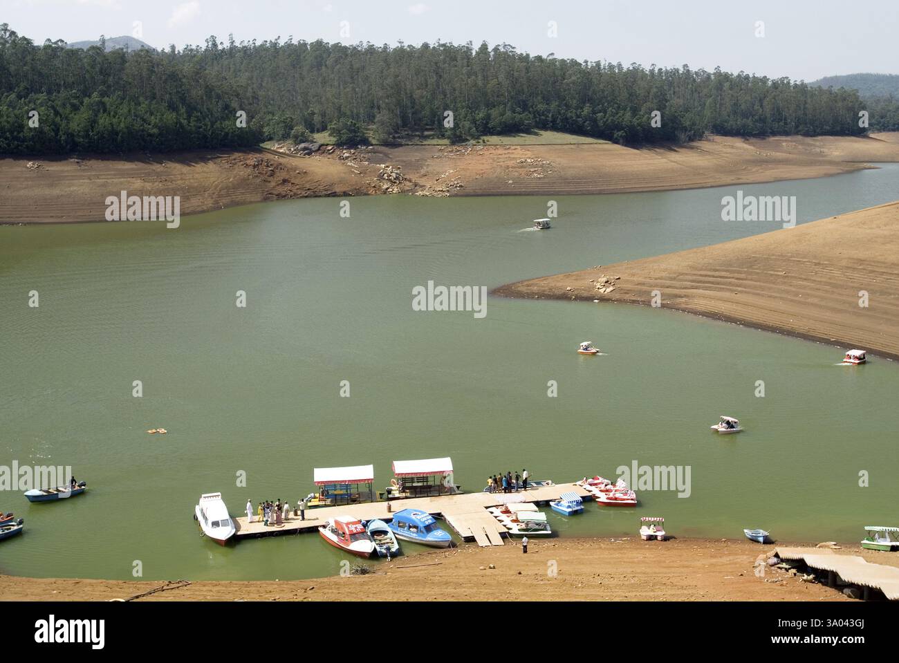 Boating in Pykara river, Nilgiris district, Tamil Nadu, India, Asia ...