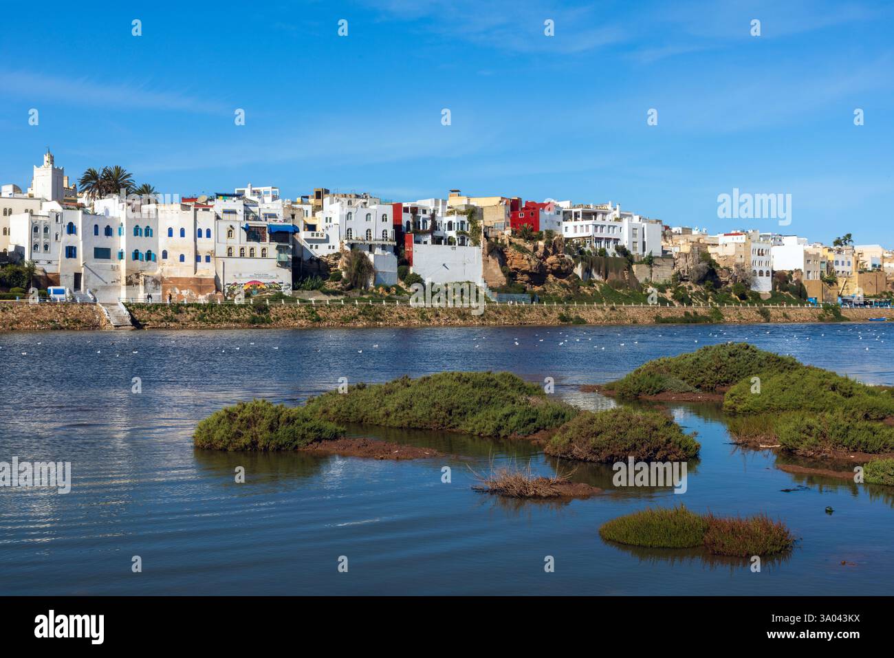 The Moroccan city of Azemmour is located on the Atlantic coast, 75 km ...