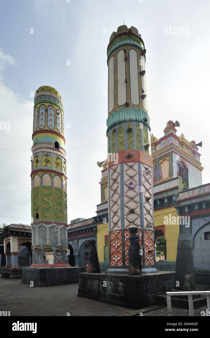 Shaking towers jagdamba temple rashin, karjat, ahmednagar, Maharashtra ...