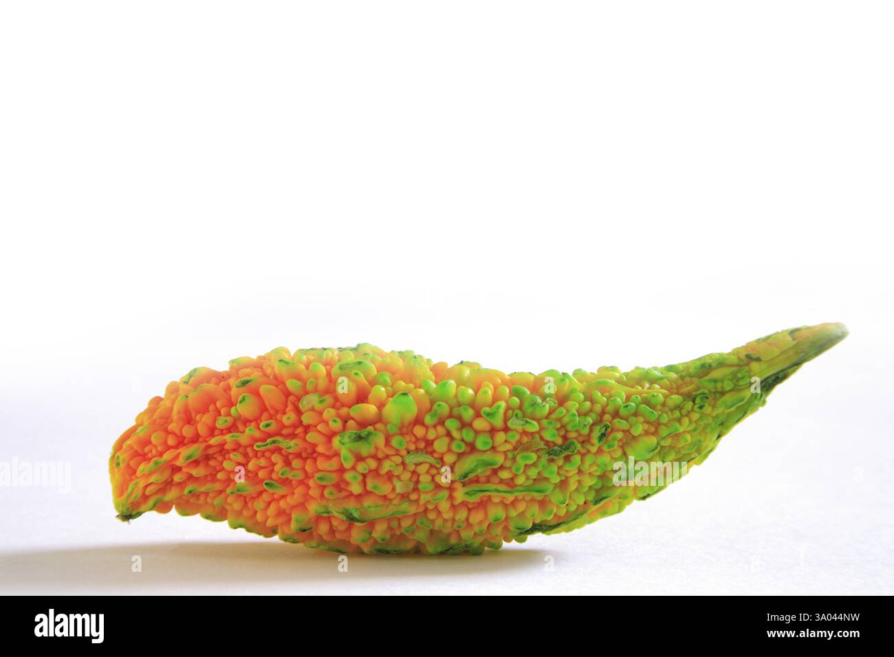 Green vegetable, karela bitter gourd momordica charantia with seeds on ...