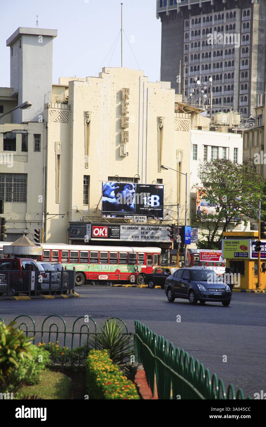 Bollywood cinema hall regal theatre, Fort, S P Mukherjee Chowk, Bombay ...