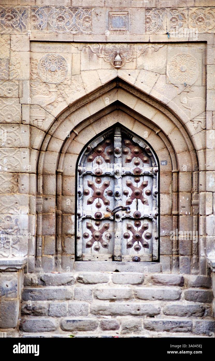 Gate of mihtar mahal gateway to mosque, Bijapur, Karnataka, India, Asia ...