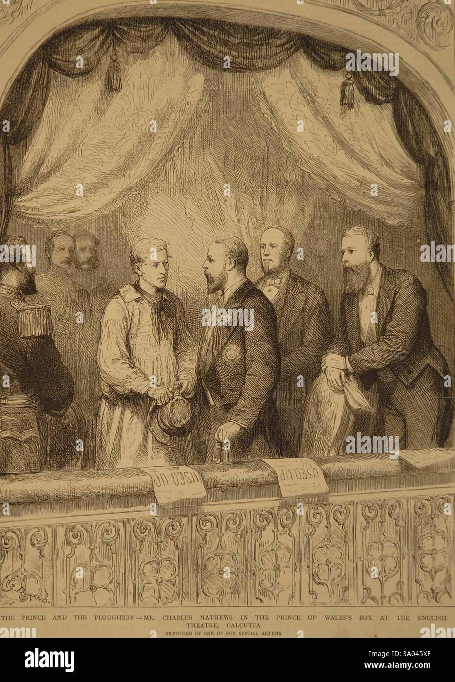 Lithographs The Prince Ploughboy Mr Charles Mathews Prince of Wales's ...