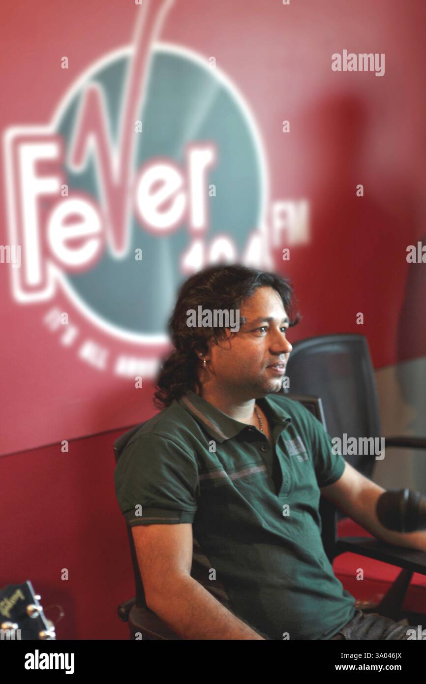 Singer Kailash Kher, India NO MR Stock Photo - Alamy