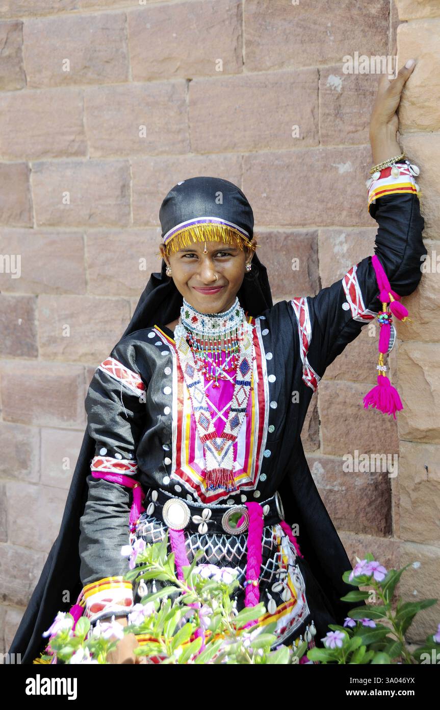 Portrait of kalbeliya lady, Rajasthan, India Mr#786 Stock Photo - Alamy
