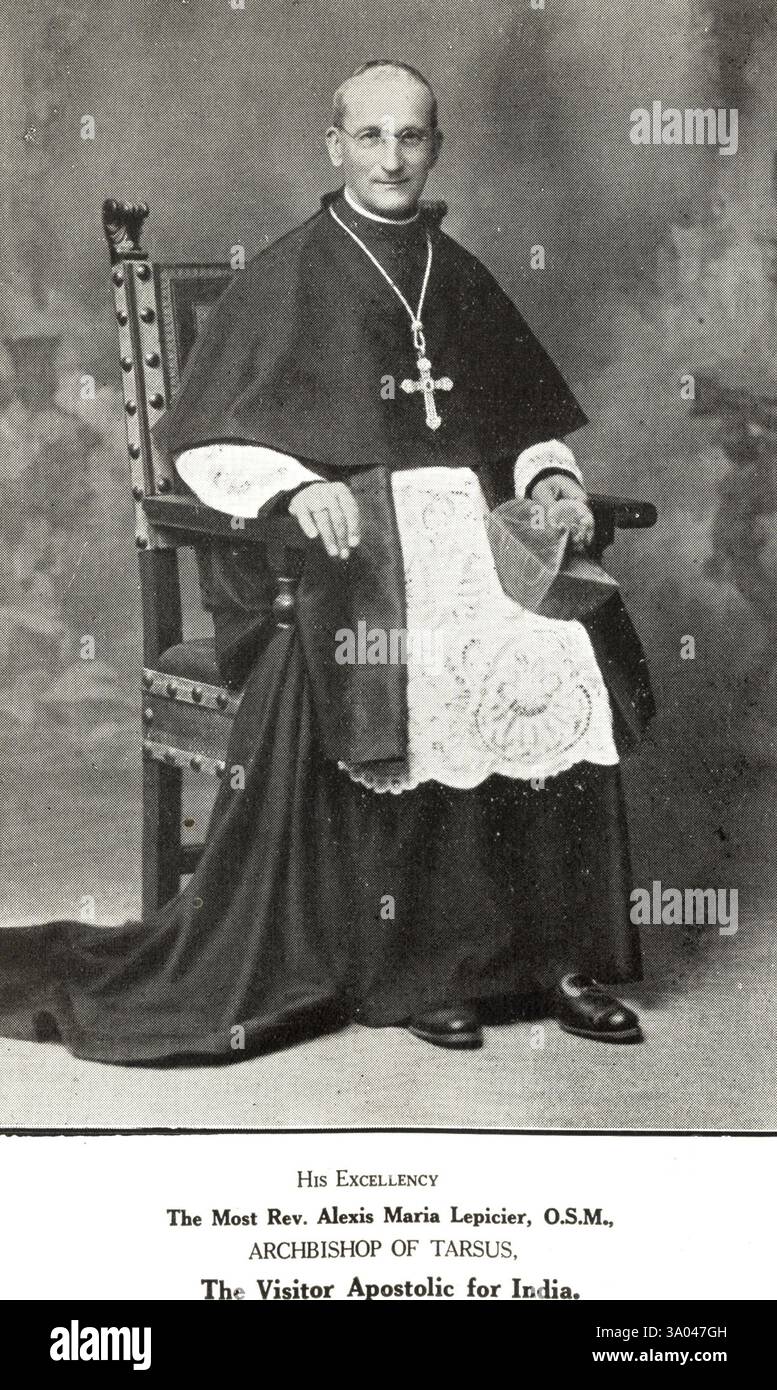 Catholic community His Excellency The Most Rev Alexis Maria Lepicier O ...