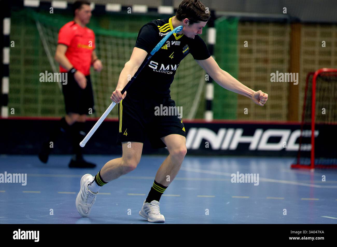 Stockholm, Sverige. 02nd Mar, 2025. 250302 AIK's Jonas Rosén jublar ...