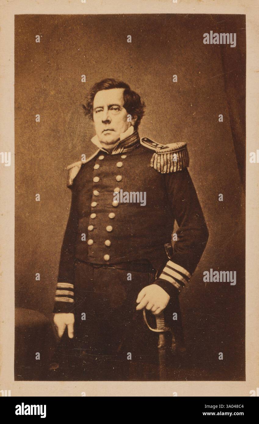 Us commodore matthew c perry hi-res stock photography and images - Alamy
