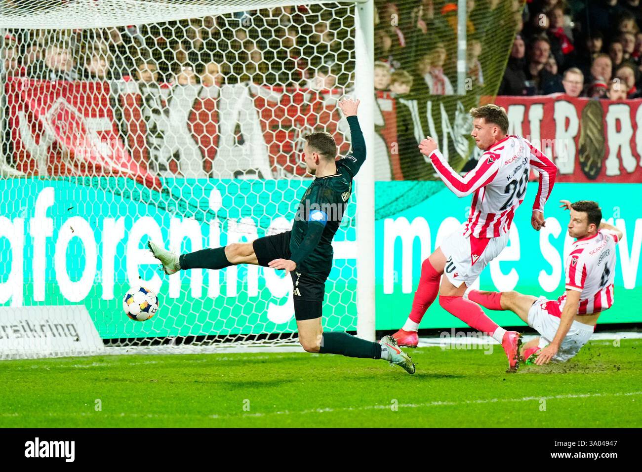 Aalborg, Denmark. 02nd Mar, 2025. AaB moeder FC Koebenhavn i ...