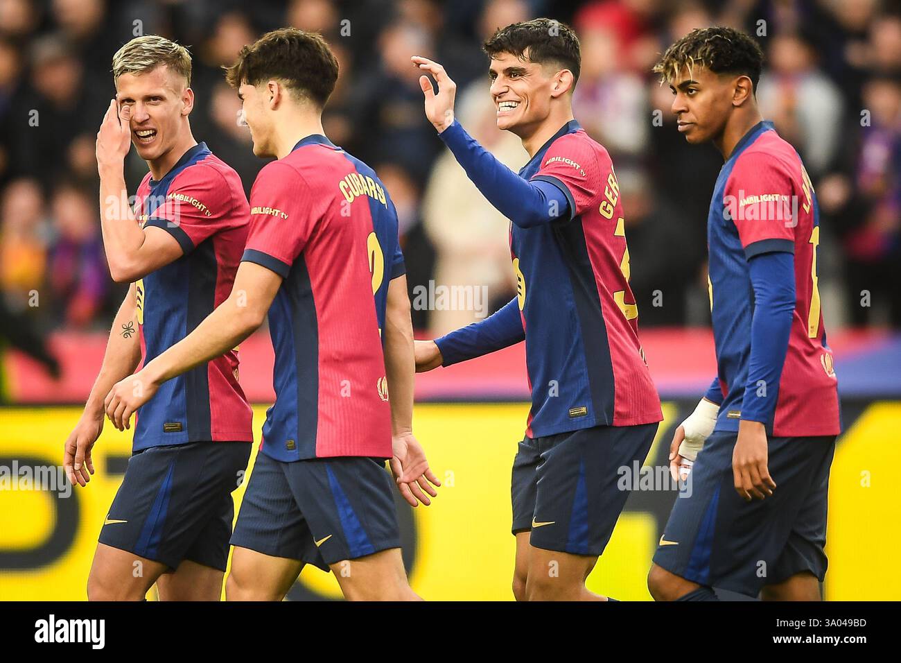 Barcelona, Spain, Spain. 2nd Mar, 2025. Gerard MARTIN of Barcelona ...