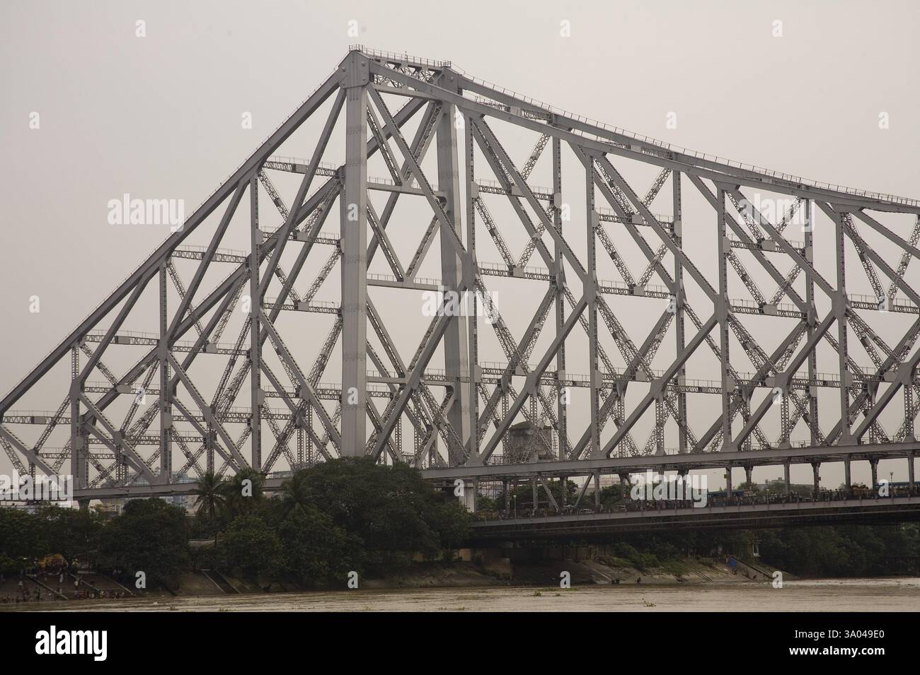 Howrah Bridge now Rabindra Setu, Calcutta now Kolkata, West Bengal ...