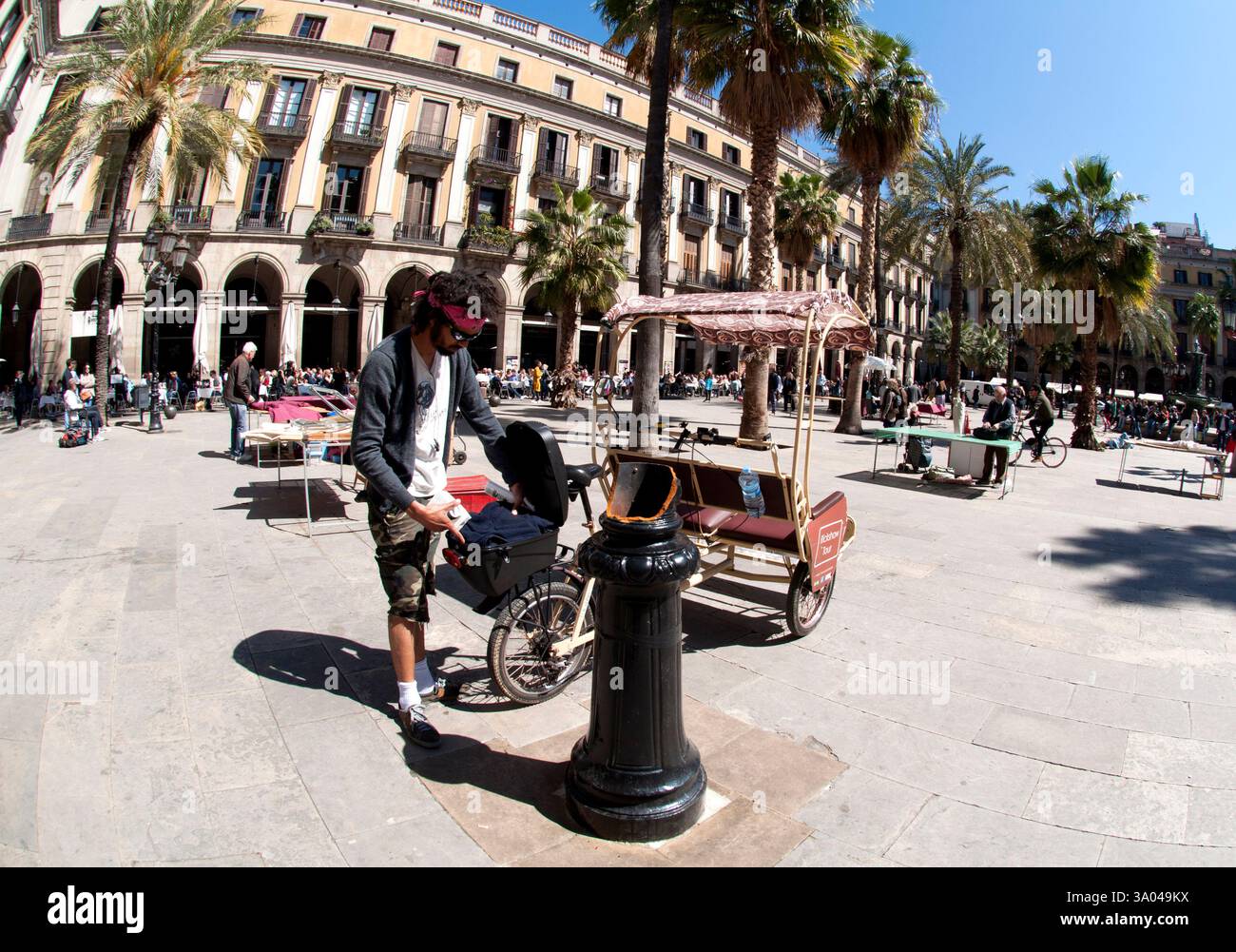 Plaza Real designed by Francesc Daniel Molina celebrates a monthly ...