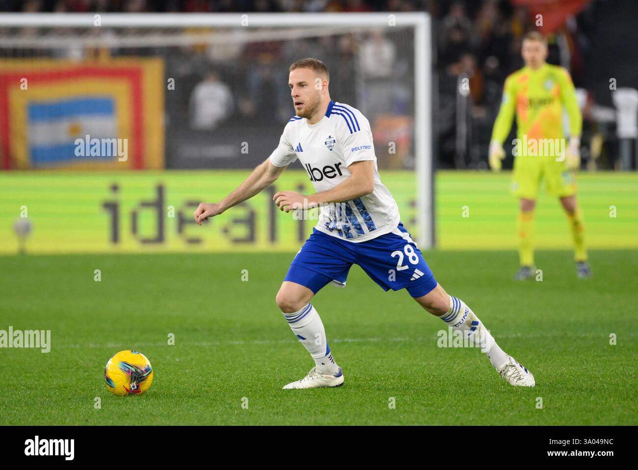 Rome, Italy. 02nd Mar, 2025. Comoâ??s Ivan Smolcic during the Italian ...