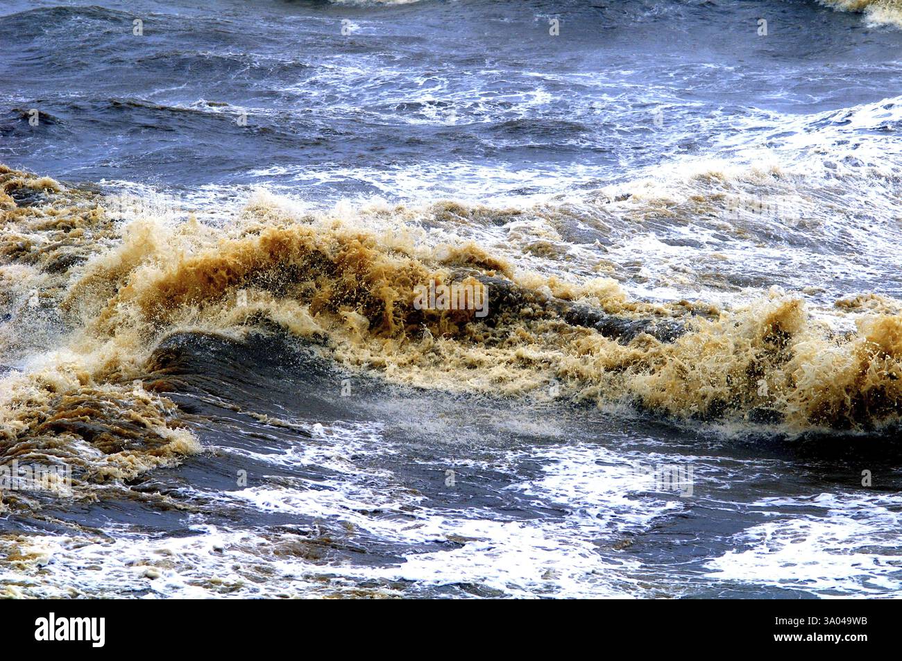 High tide of destruction, India, Asia Stock Photo - Alamy