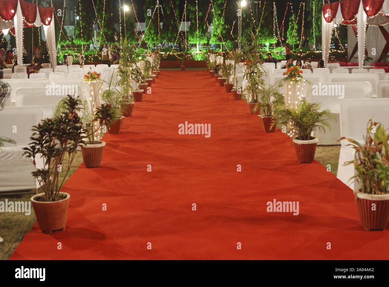 Red carpet Guna Madhya Pradesh India Asia Stock Photo - Alamy