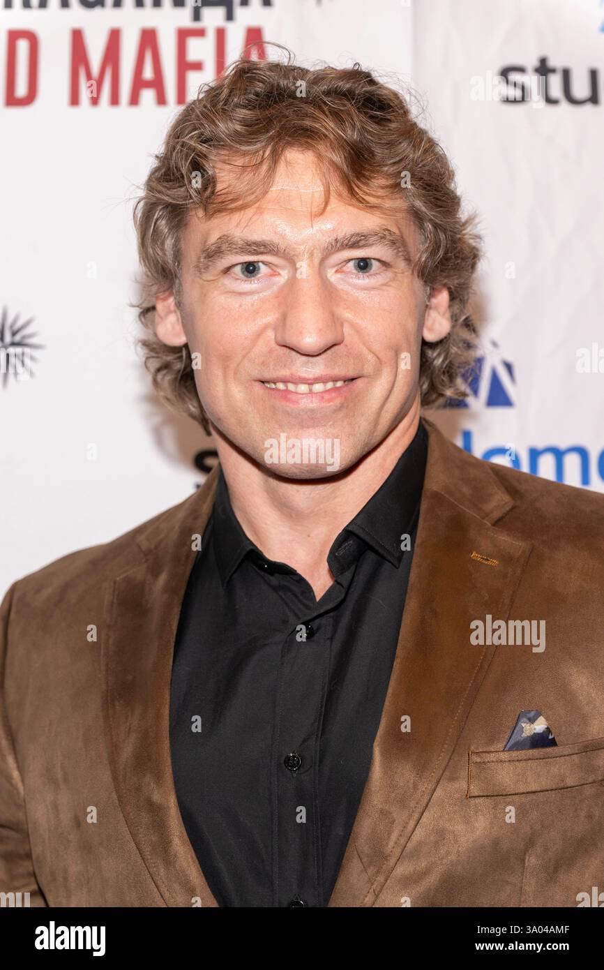 Los Angeles, USA. 01st Mar, 2025. Actor Alexander Dunaev attends Los Angeles Premiere of ...