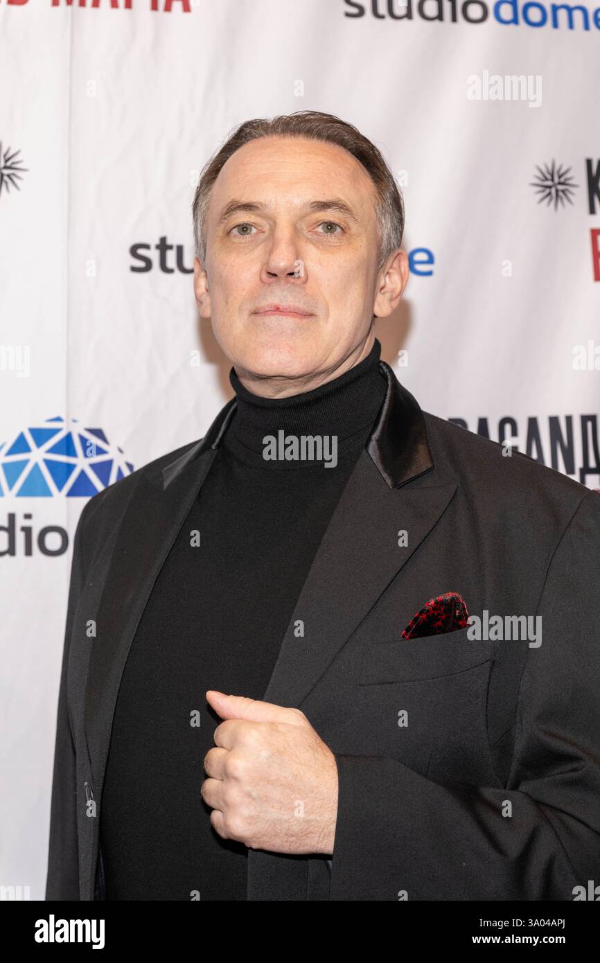 Los Angeles, USA. 01st Mar, 2025. Actor Ego Mikitas attends Los Angeles ...