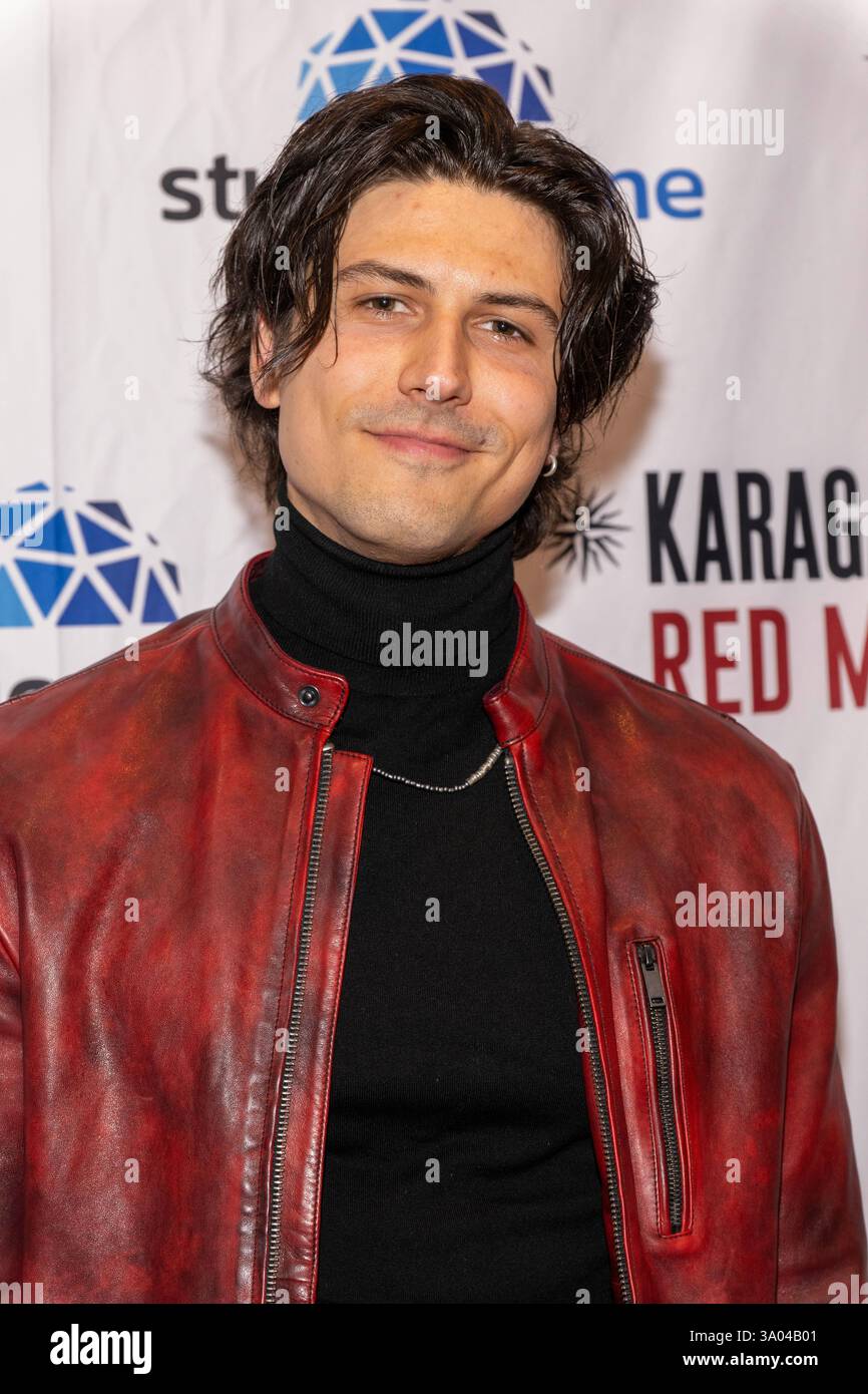 Actor Ion Ciotu attends Los Angeles Premiere of Karaganda: Red Mafia at ...