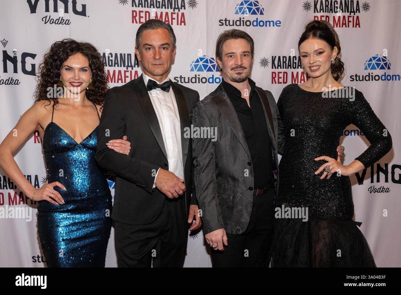 Actress Anna Oris, Actor Konstantin Lavysh, Actor Bogdan Aktamakov ...