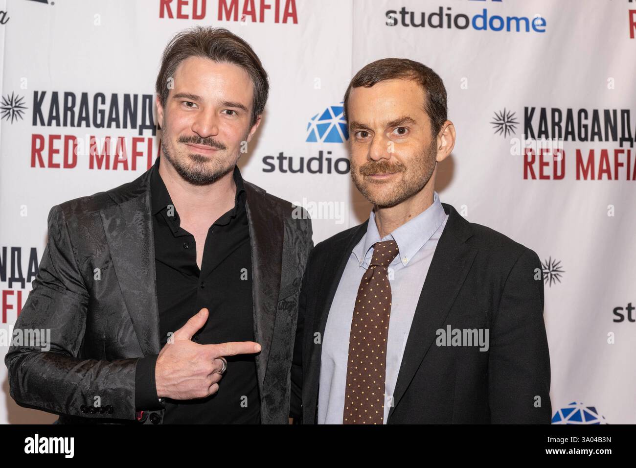 Los Angeles, USA. 01st Mar, 2025. Actor Bogdan Aktamakov, Director Max ...