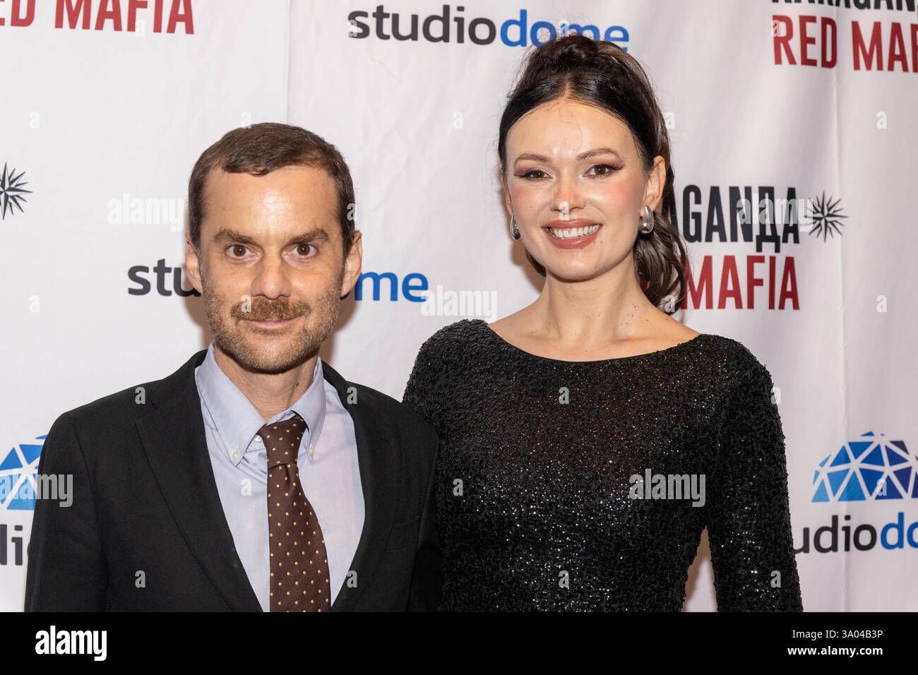 Los Angeles, USA. 01st Mar, 2025. Director Max Weissberg, Actress ...