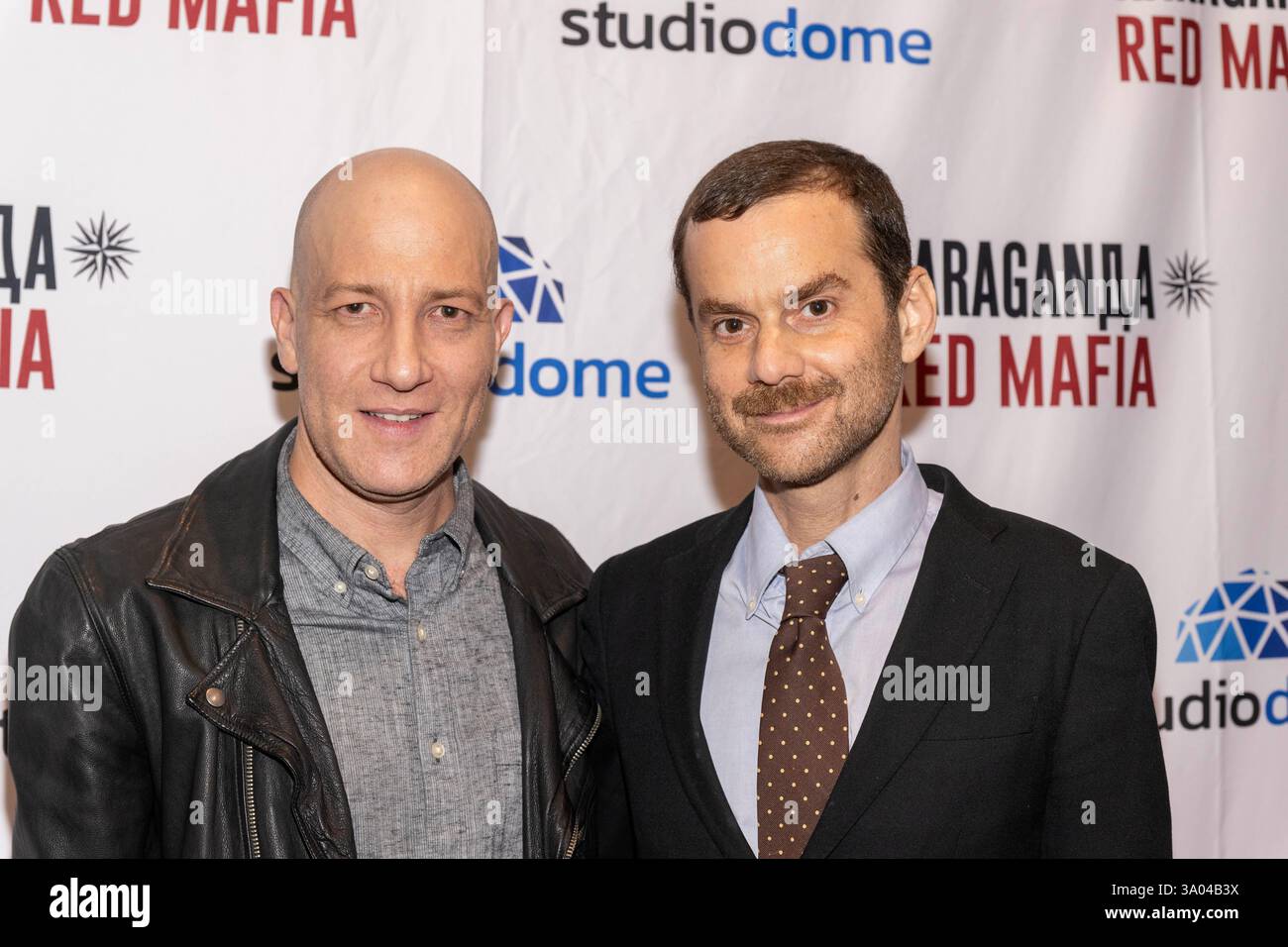 Los Angeles, USA. 01st Mar, 2025. Actor Dimitry Rozental, Director Max ...