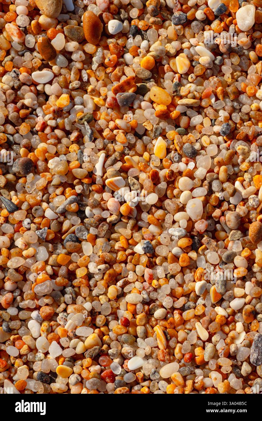 Beautiful texture of coarse beach sand. Beach-themed background image ...
