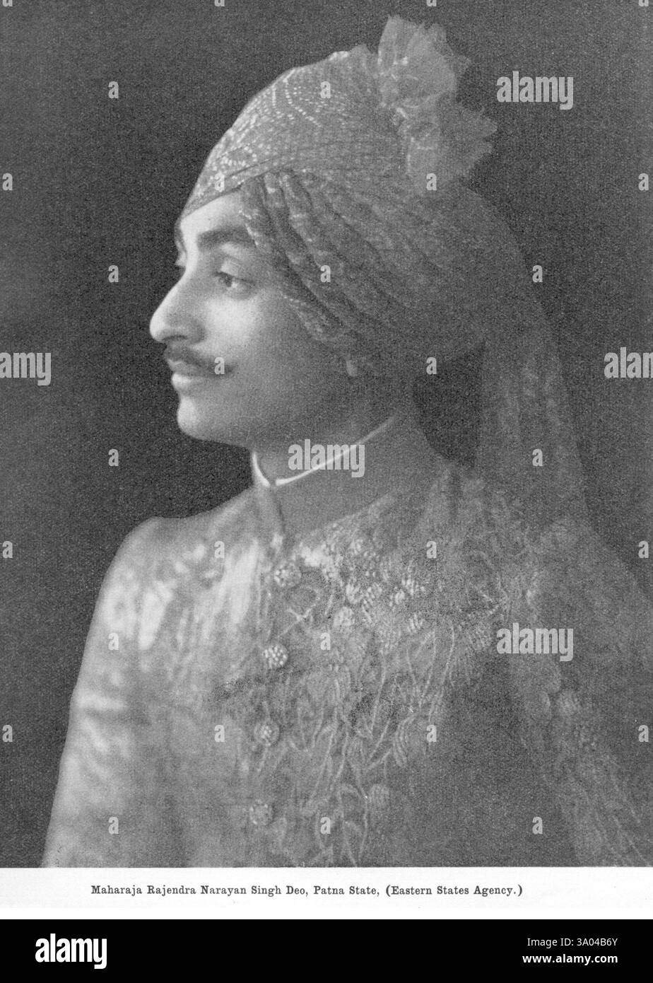 Princes of India, Maharaja Rajendra Narayan Singh Deo, Patna State ...