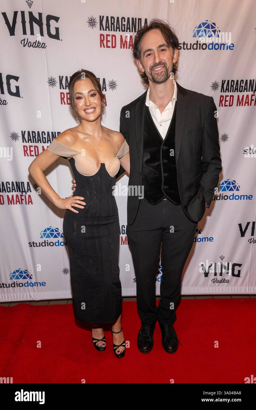 Los Angeles, USA. 01st Mar, 2025. Actress Annie Semenova, Actor ...