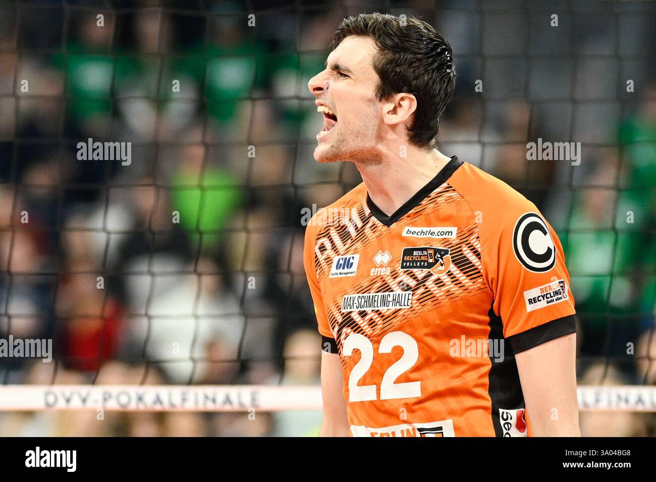 Mannheim, Germany. 02nd Mar, 2025. Volleyball, Men: DVV Cup, Berlin ...