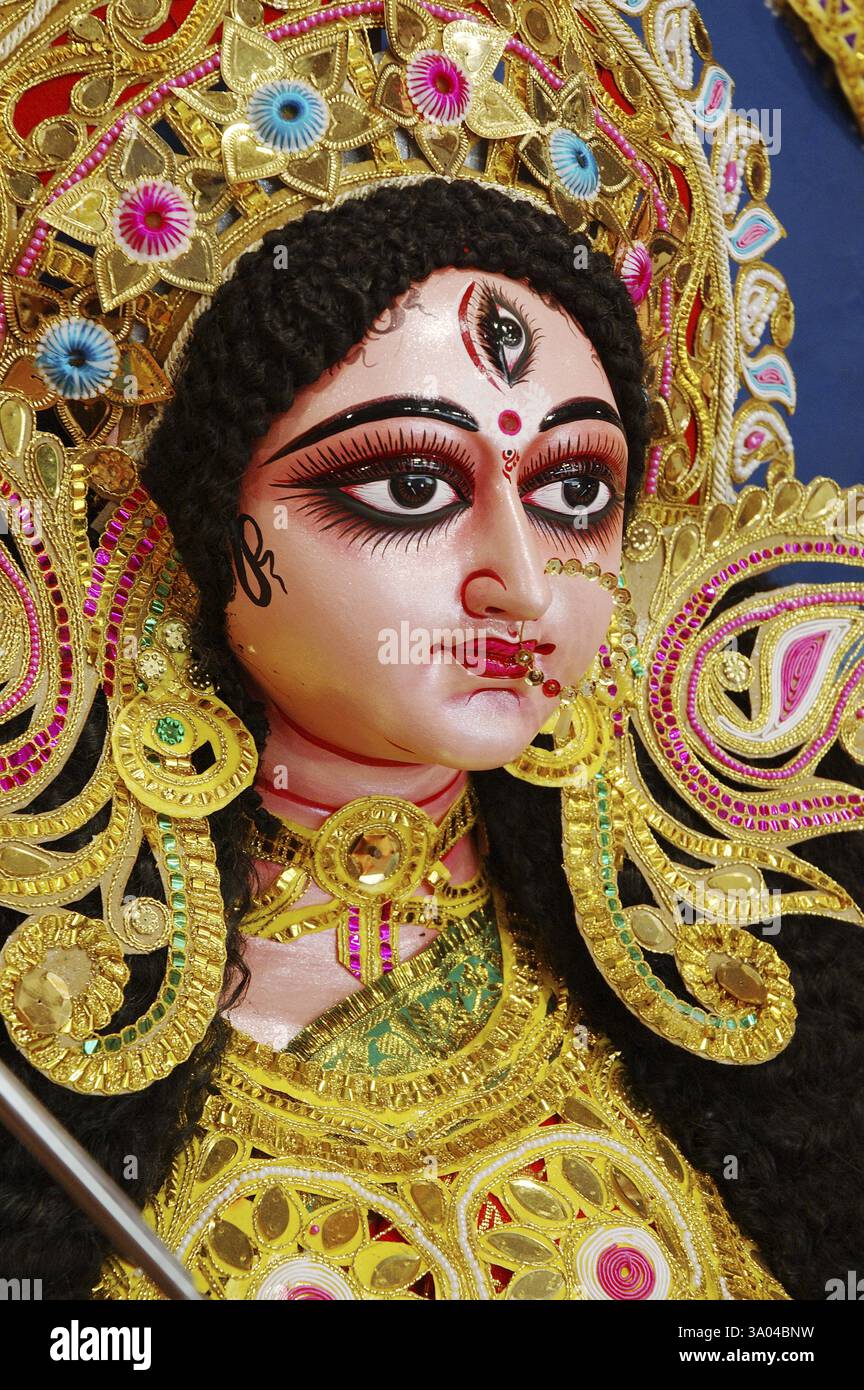 Navratri festival celebrations goddess hi-res stock photography and ...