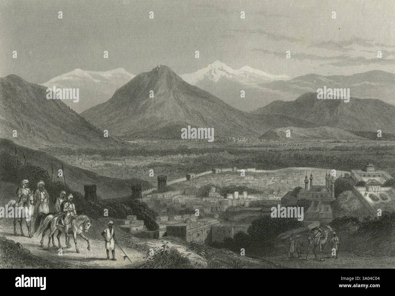 Mountain lithographs hi-res stock photography and images - Alamy