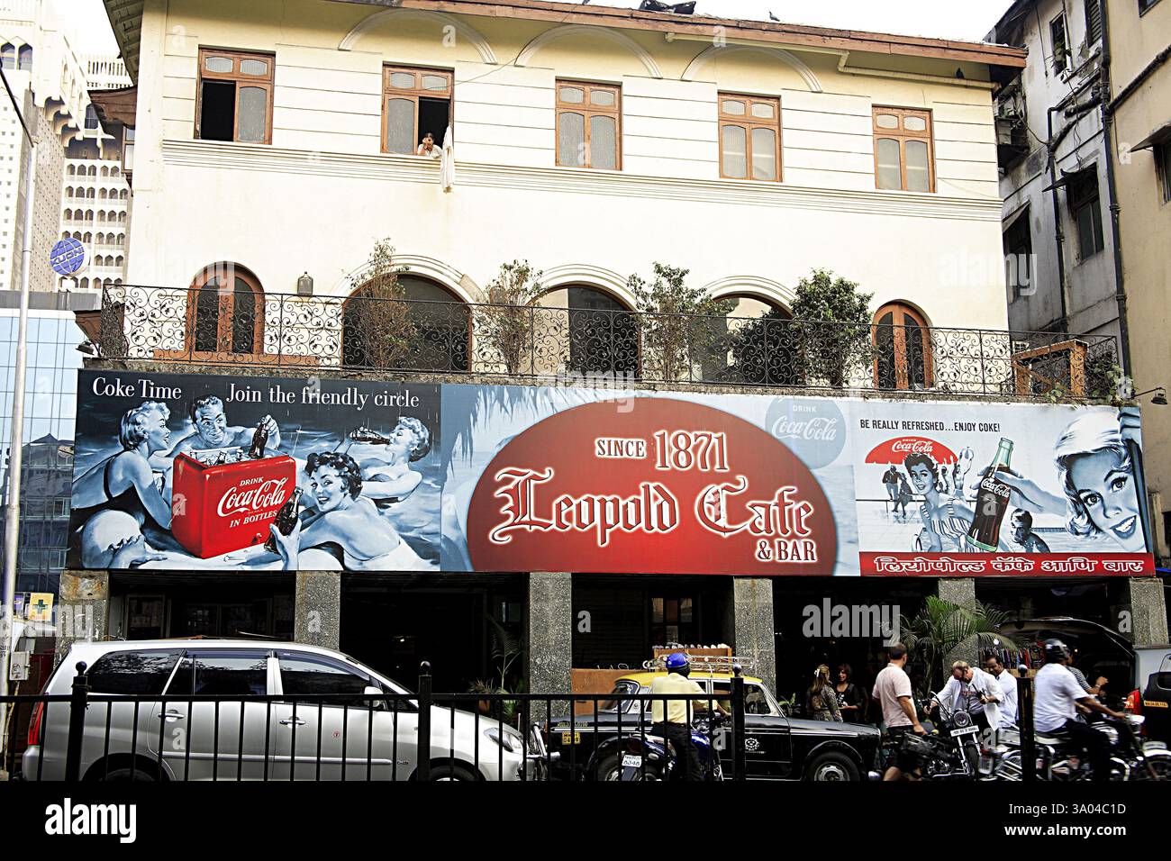 Leopold cafe and bar, Bombay Mumbai, Maharashtra, India, Asia Stock ...