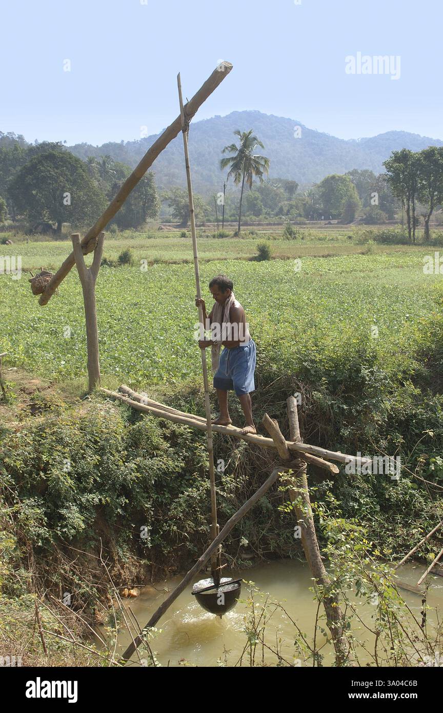 Traditional Conventional water irrigation Stock Photo - Alamy