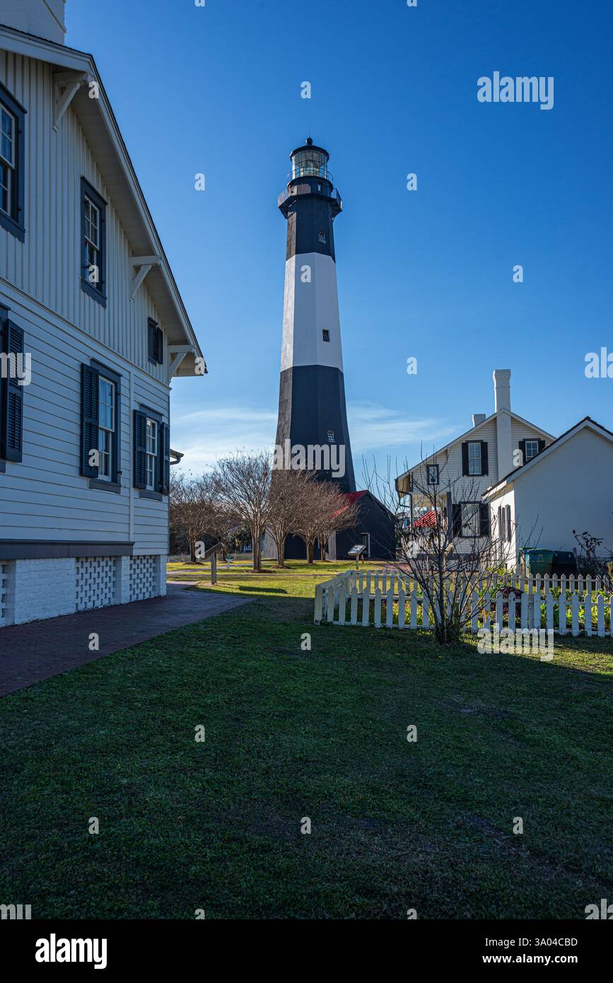 Tybee lighthouse outside hi-res stock photography and images - Alamy