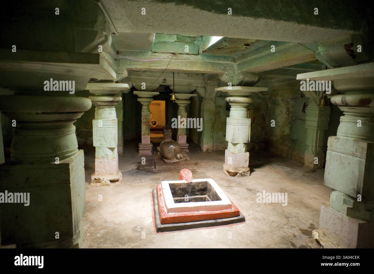Inside naulingeshvar temple, Kuknur, Koppal, Karnataka, India, Asia ...