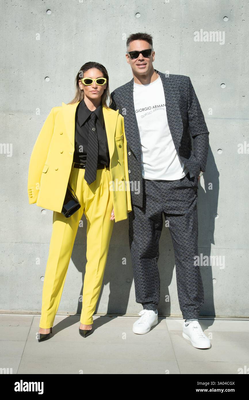 Athina Oikonomakou, Bruno Cerella Milano Fashion Week - Women F/W 25-26 ...