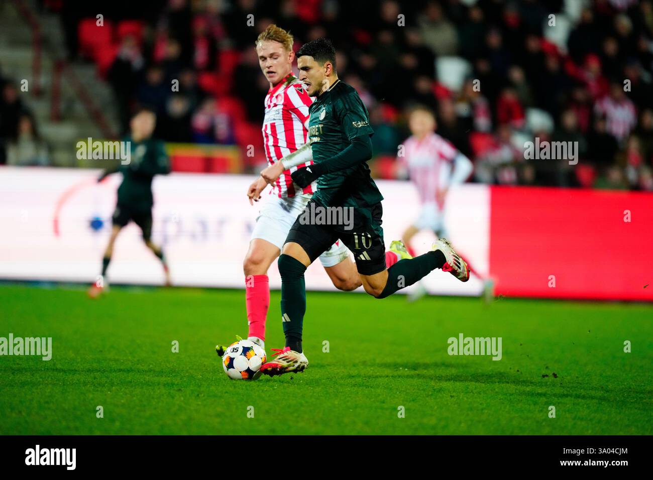 AaB moeder FC Koebenhavn i Superligaen paa Aalborg Portland Park i ...